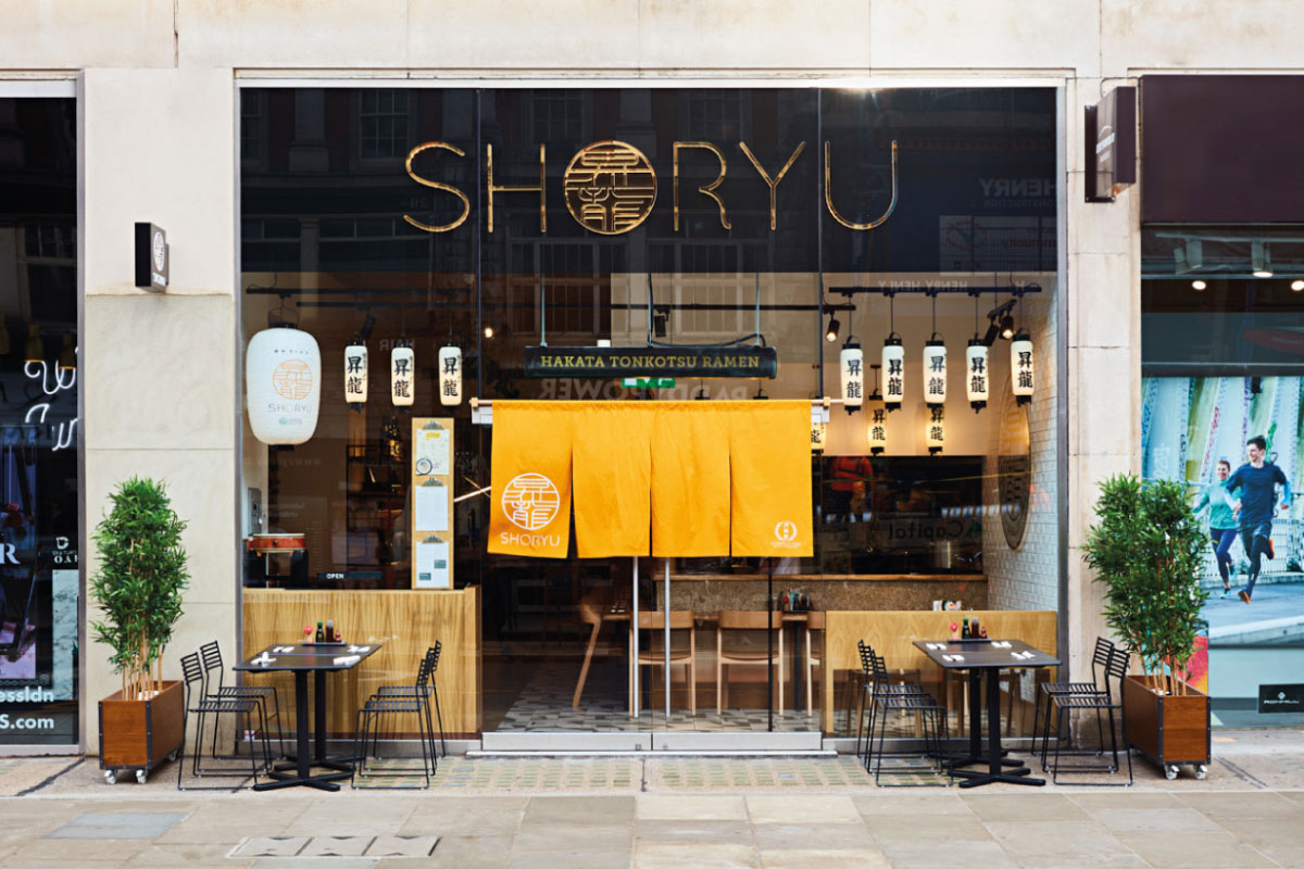 Shoryu Ramen, Kensington London | Bleneim Design